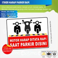 Jual Stiker Parkir Terlengkap - Harga Murah April 2024 & Cicil 0%