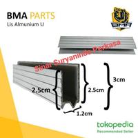 Jual Lis U Aluminium Terlengkap - Harga Murah November 2022 & Cicil 0%
