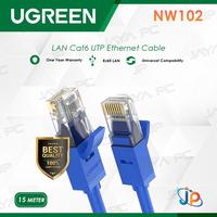 Review UGreen NW102 Cable RJ45 LAN Cat6 UTP Ethernet - 15 METER | Tokopedia