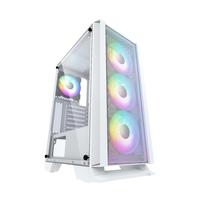 Review Casing INFINITY NEBULA V4 WHITE Tempered Glass - ATX, mATX ...