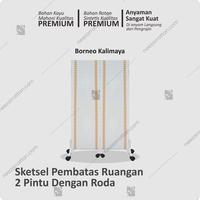 Review Sketsel Rotan Model Borneo Kalimaya, Pembatas/penyekat DENGAN ...