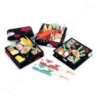 Review Maket Papercraft Box Sushi Miniature Lunch Paper Craft Diorama ...