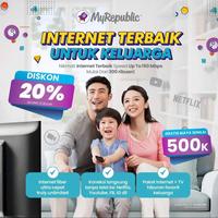 Jual Myrepublic Internet Terbaru - Harga Murah Juni 2024 & Cicil 0%