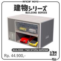 Review Diorama Papercraft Building -Two Story Garage- - Default | Tokopedia