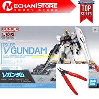 Review ENTRY GRADE NU Gundam (1/144) RX-93 V Gundam - EG NU GUNDAM - EG + NIPPER | Tokopedia