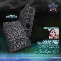 Review Leather Sleeve Hotciq R234 - Aztec Full Laser Signature | Tokopedia