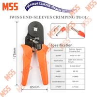 Review IWISS Tang Ferrule, Wajib untuk pemasangan kabel combiner box ...