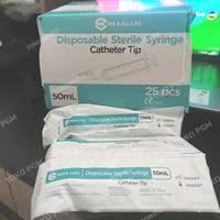 Review Cateter TIP syringe 50 ml tanpa jarum Kateter TIP spuit 50 cc ...