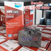 Review BENDIX Mitsubishi New Pajero Dakar 2016 Kampas Rem Belakang ...