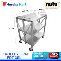 Jual Trolley Makanan Terbaik - Harga Murah Juni 2024 & Cicil 0%