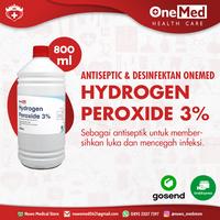 Review ONEMED H2O2 Hydrogen Peroxide 3% 800ml Cairan H2O2 | Tokopedia