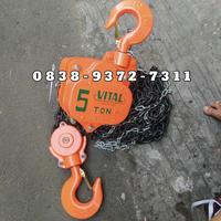Jual Chain Block 5 Ton Terbaik - Harga Murah Mei 2024 & Cicil 0%