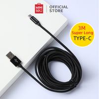 Review MINISO Kabel Data Type-C USB 3M 2A Aluminum Tahan Lama Charging ...
