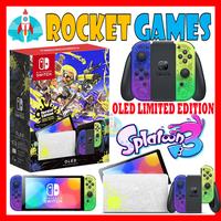 Review Nintendo Switch Oled Console Splatoon 3 Limited Edition | Tokopedia