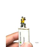 Review Figure photographer pers skala 1/64 hotwheels tarmac inno KS20 ...