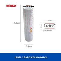 Review Kertas label harga / label tanda Kenko 1 baris | Tokopedia