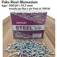 Jual Paku Rivet Aluminium Terbaik - Harga Murah Juni 2024 & Cicil 0%