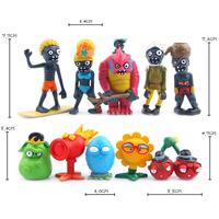 Review Action Figure Plants Vs Zombies Set 10 Mainan Plant vs Zombie Topper - SET 10 B | Tokopedia