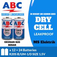 Jual Batere Abc Besar R20 Terbaru - Harga Murah April 2025 & Cicil 0%