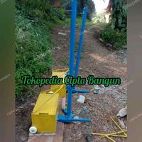 Tiang Net Badminton Tanam dan Portable Juni 2024