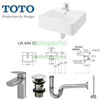 Jual Wastafel Set Toto Terbaik - Harga Murah Februari 2025 & Cicil 0%
