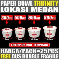 Jual Paper Bowl 500Ml Murah & Terbaik - Harga Terbaru April 2025