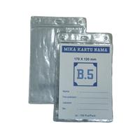 Review NAME TAG ID CARD PLASTIK B5 17 X 12 CM MIKA KARTU NAMA PANITIA SEMINAR | Tokopedia
