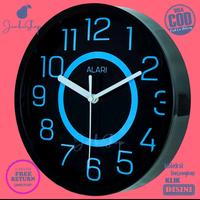 Jam Dinding Digital Modern Minimalis Januari 2024 - Tokopedia