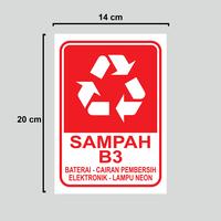 Review Stiker Penanda Tempat Jenis Sampah | Stiker Sampah Organik ...