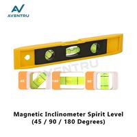 Review Waterpass Magnet Torpedo Level Inclinometer Alat Ukur Sudut ...
