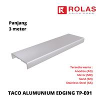Jual Edging Aluminium Terbaik - Harga Murah Juni 2024 & Cicil 0%