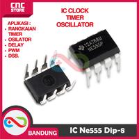 Review [CNC] Ne555 Dip-8 Ne555p 555 Clock Timer Oscillator Ic | Tokopedia