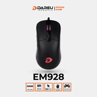 Review Mouse Gaming DAREU EM-928 Macro | PixArt 3389 | 800-16000 DPI ...