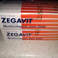 Jual Zegavit Multivitamin Zink 50 Tablet Murah - Harga Terbaru 2021