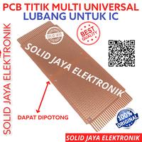 Review PCB POLOS TITIK IC TR TRANSISTOR LUBANG BESAR KECIL MULTI ...