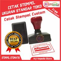 Review Cetak Stempel Otomatis Stempel Warna Flash Ukuran Standar ...