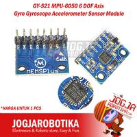 Review MPU-6050 6 DOF Axis Gyro Gyroscope Accelerometer Sensor Module ...
