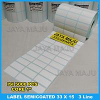 Jual Barcode Label 33 X 15 3 Line Terlengkap - Daftar Harga April 2024 ...