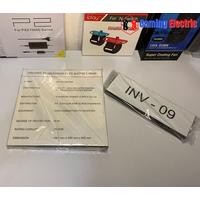 Review Name Plate Panel Gravoply / Name Tag Panel Listrik | Tokopedia