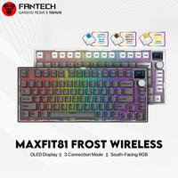 Review Fantech MAXFIT81 Wireless 75% Mechanical Keyboard Gaming PBT ...
