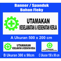 Jual Banner K3 Terlengkap - Harga Murah & Grosir Maret 2025