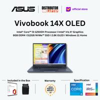 Review ASUS Vivobook 14X OLED A1403ZA i5-12500H Iris Xe RAM 8GB 512GB 2 ...