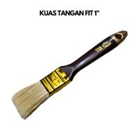 Review Kuas Cat FIT 1" Inch Kuas Tangan Gg PVC Cat Tembok Dinding Kayu ...