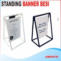 Jual Standing Banner Besi Murah & Terbaik - Harga Terbaru April 2025