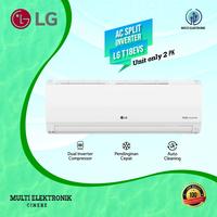 Review AC SPLIT LG 2PK DUAL COOL INVERTER T18EV5 - Unit Only | Tokopedia