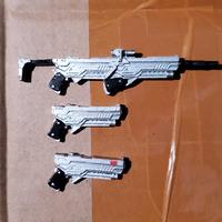 Review Kitbash 1/12 Sniper Pistol Red Hood Arkham Knight SHF MEZCO ...