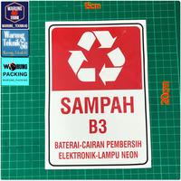 Review Stiker Label Tanda Simbol Limbah B3 Stiker Bahan Berbahaya ...