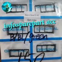 Review Simtray simlock slot sim card redmi note 12 4G - Biru | Tokopedia