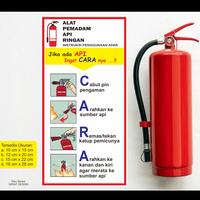 Jual Sticker Apar Terbaik - Harga Murah Mei 2025 & Cicil 0%