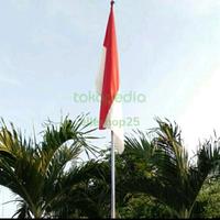 Jual Tiang Bendera Stainless Terbaru Juni 2024- Harga Murah